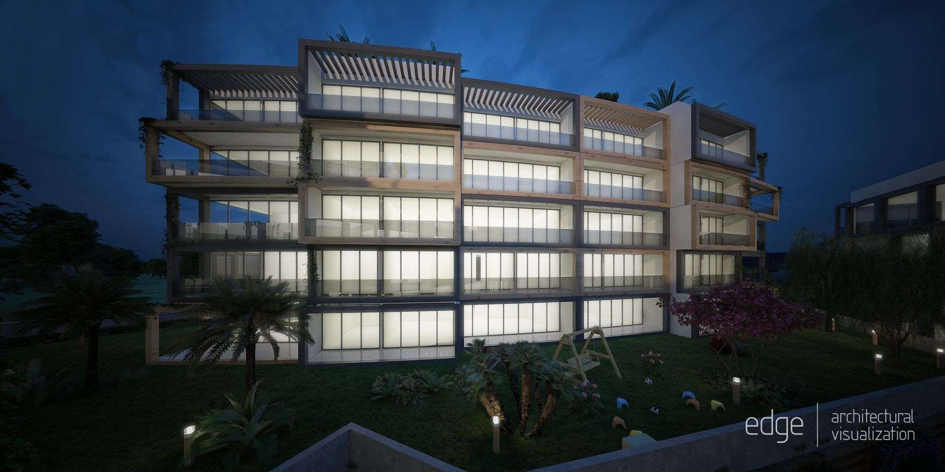 Metropolitan – Palm Town – Edge Architectural Visualization