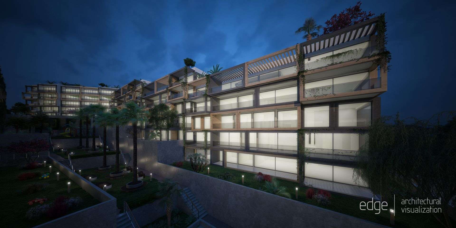 Metropolitan – Palm Town – Edge Architectural Visualization