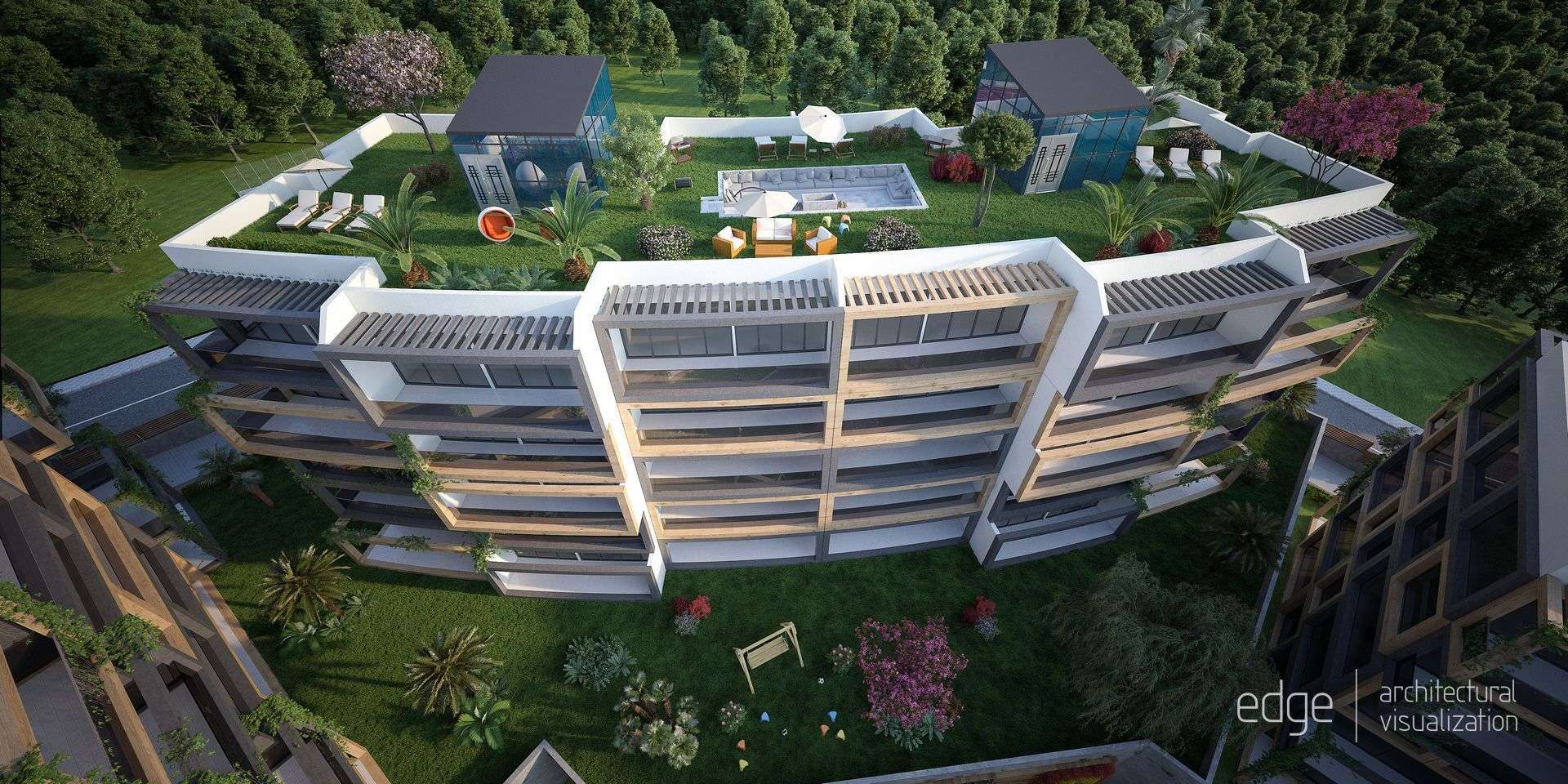 Metropolitan – Palm Town – Edge Architectural Visualization