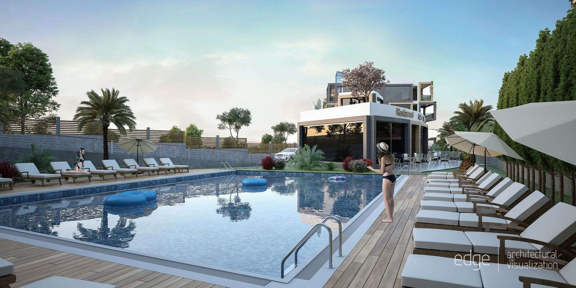 Metropolitan – Palm Town – Edge Architectural Visualization