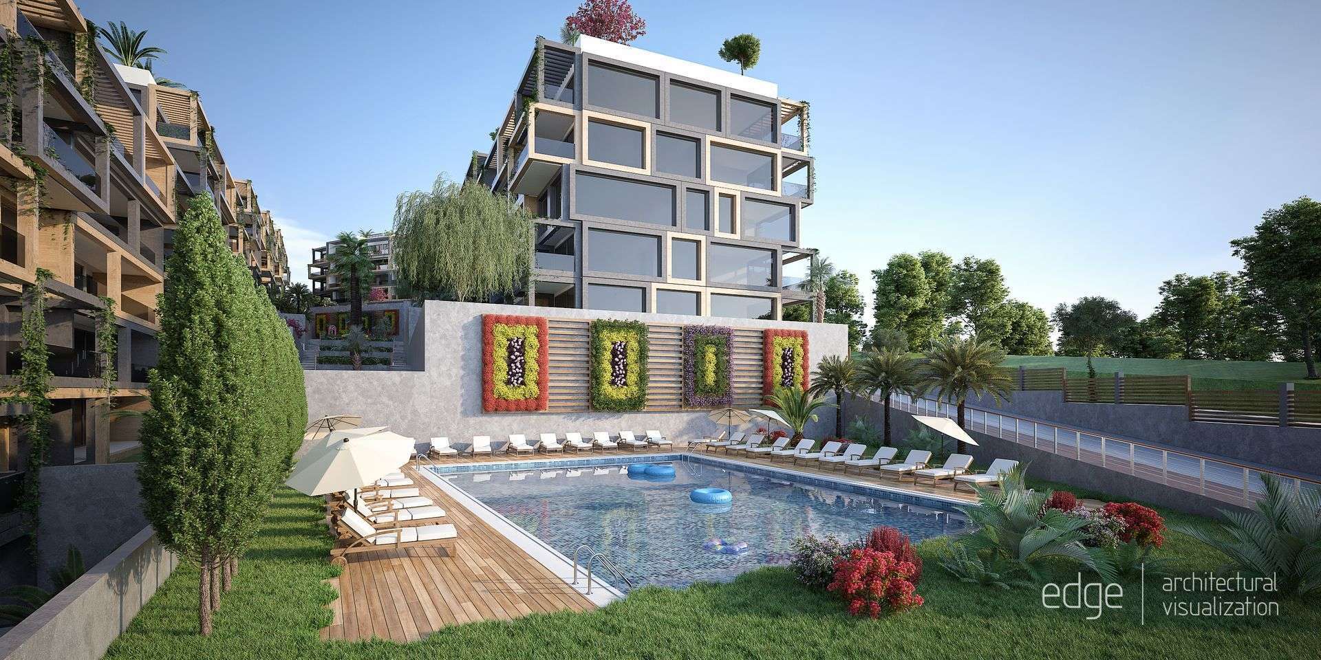 Metropolitan – Palm Town – Edge Architectural Visualization