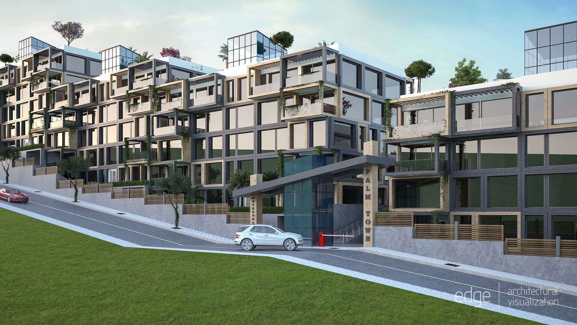 Metropolitan – Palm Town – Edge Architectural Visualization