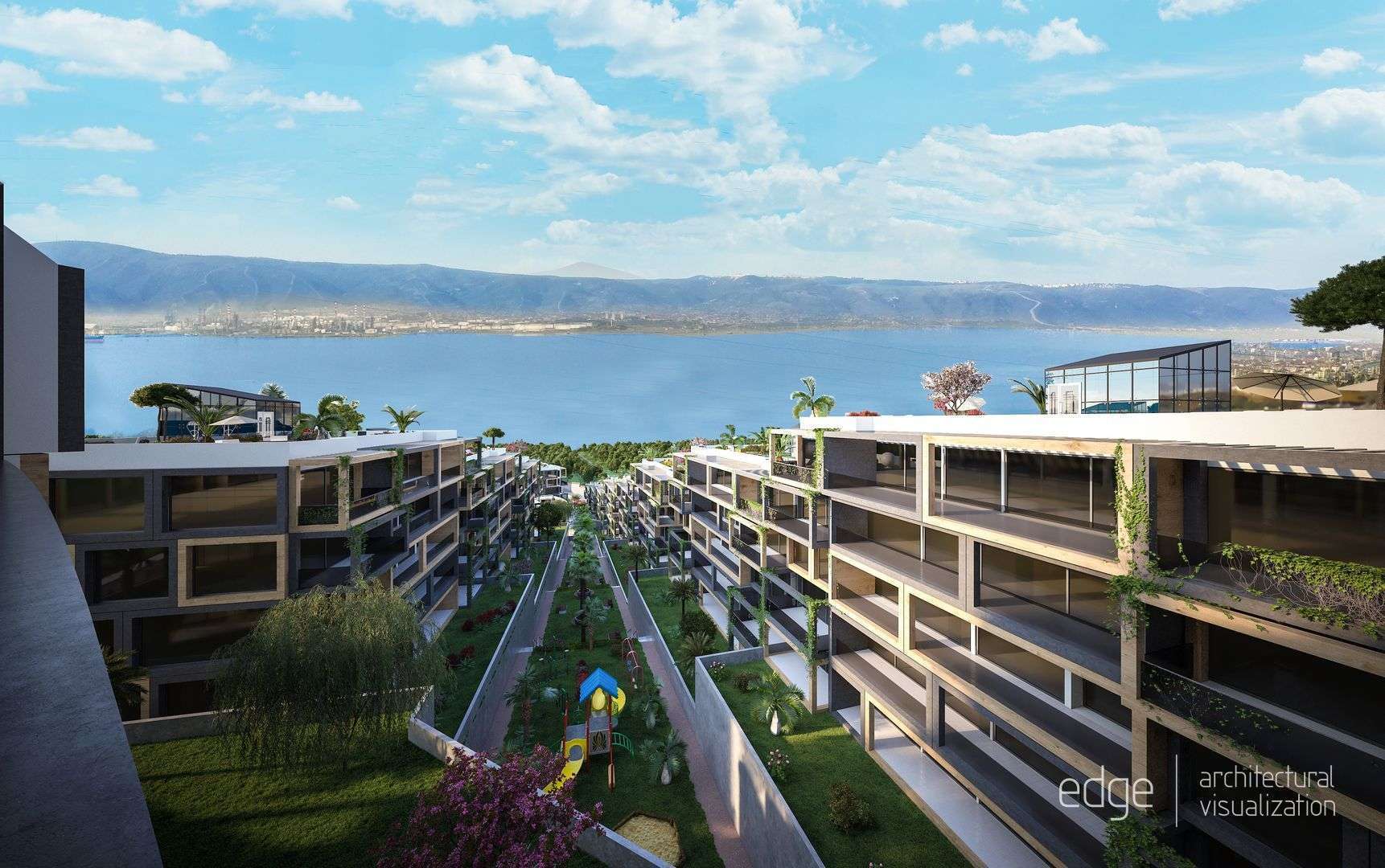 Metropolitan – Palm Town – Edge Architectural Visualization