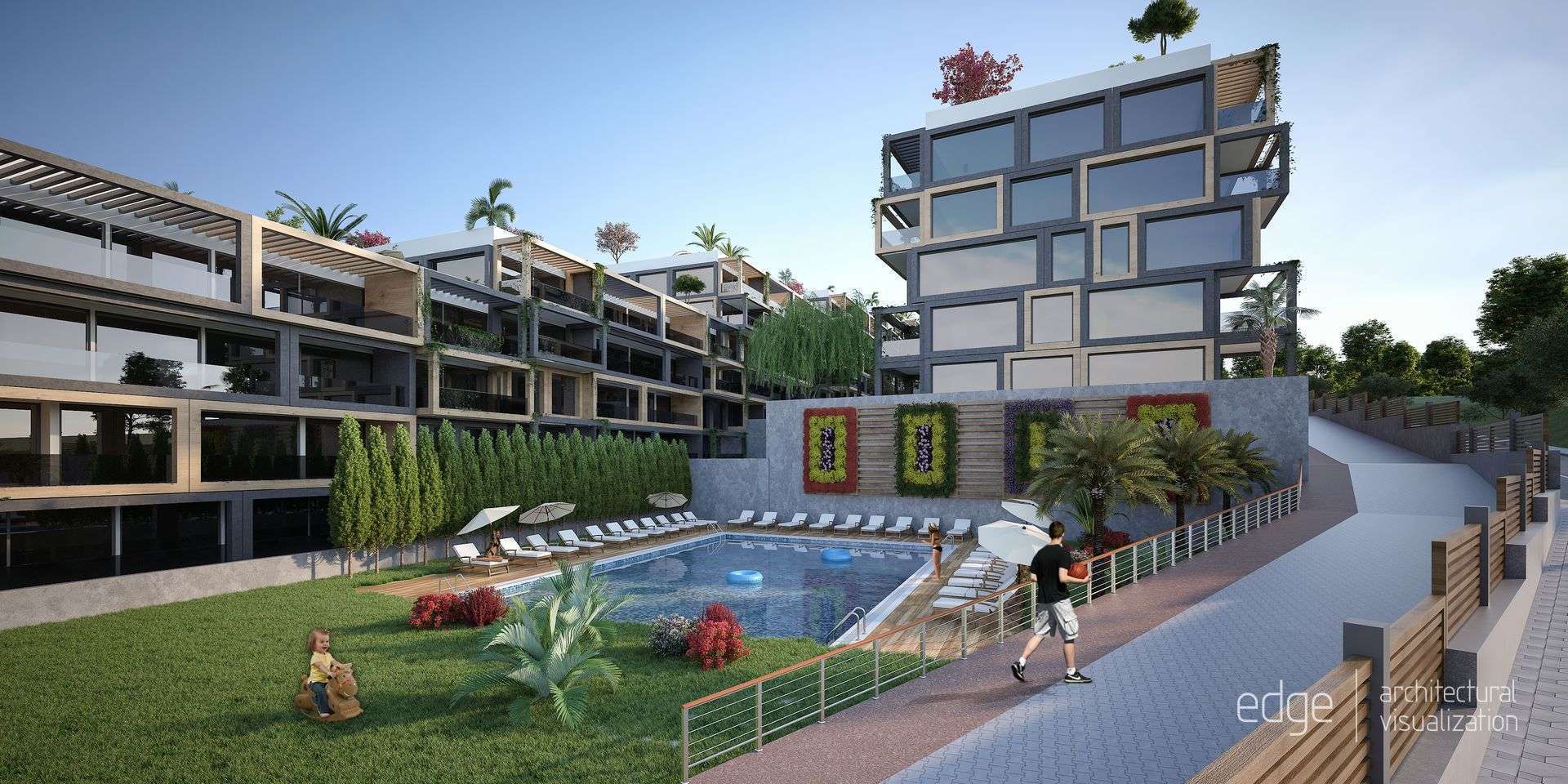 Metropolitan – Palm Town – Edge Architectural Visualization